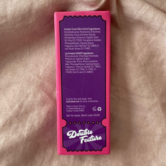 Sephora | Makeup | Half Caked Double Feature Lip Duo | Poshmark